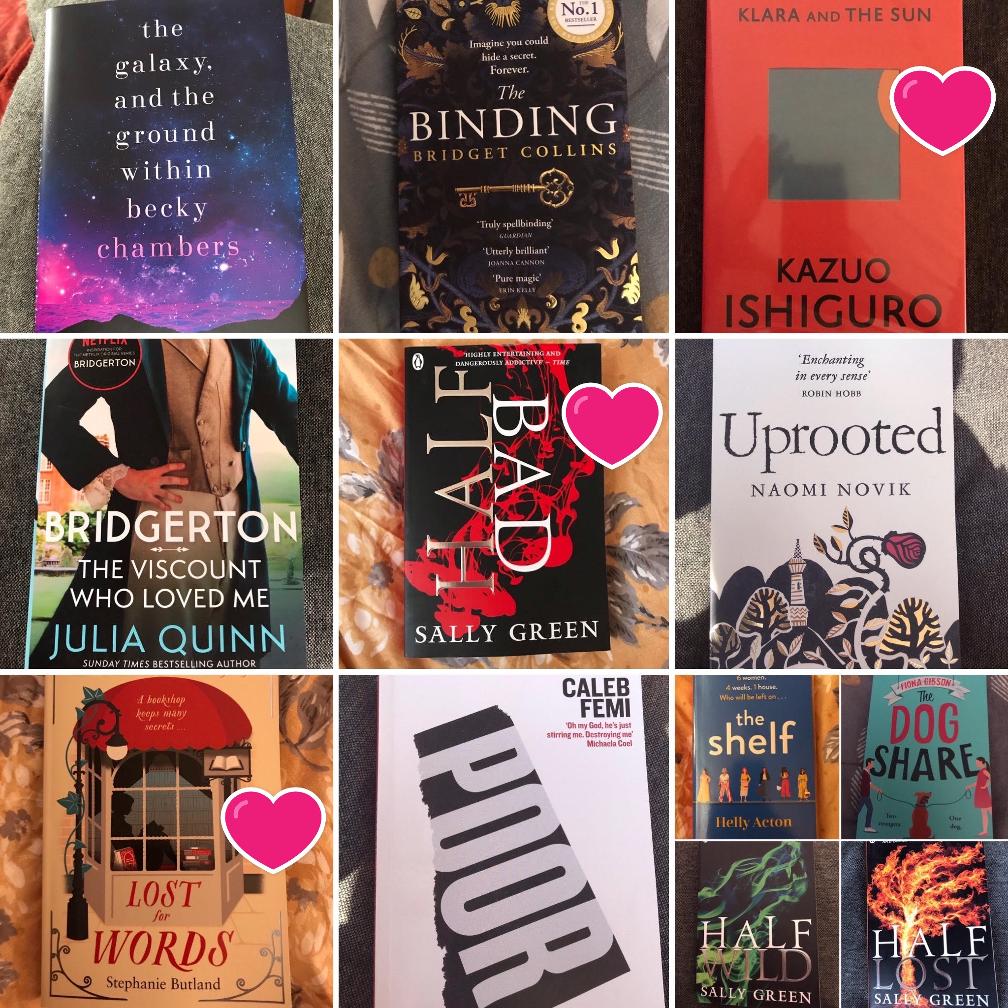 March reads – Anna Britton